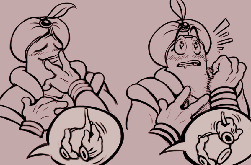 Rule 34 1boy 2017 Ambiguous Gender Blush Cuphead Game Djimmi The 7067