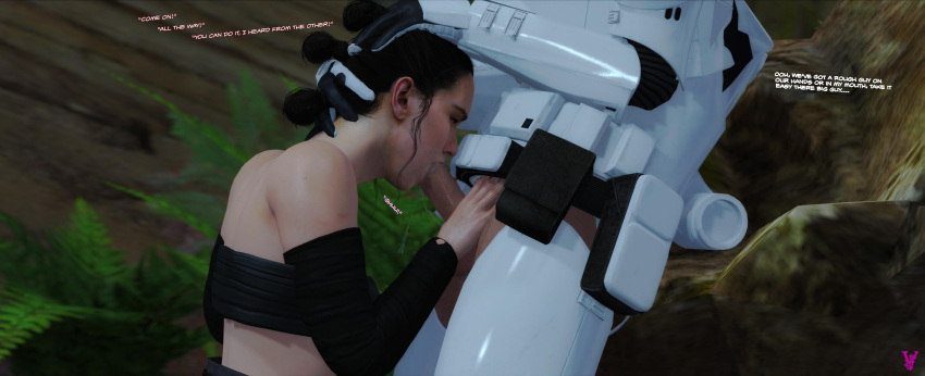 Rule 34 3d Blowjob Fellatio Lucasfilm Oral Penis Penis In Mouth Rey