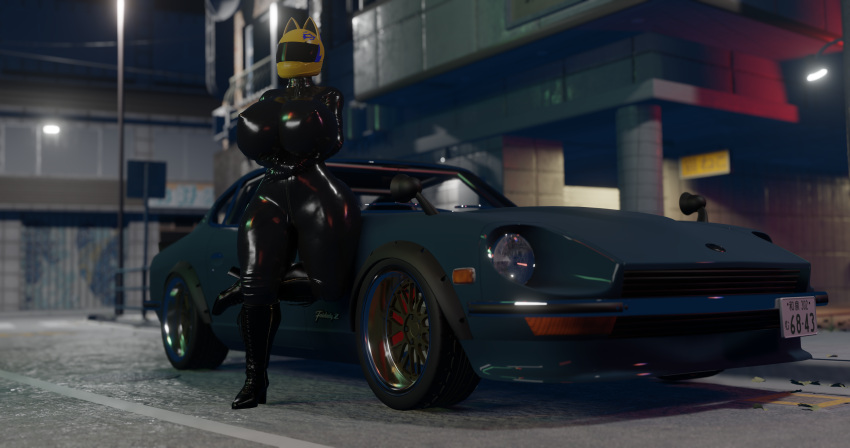 Rule 34 3d Bodysuit Car Celty Sturluson Durarara Female Helmet 8732