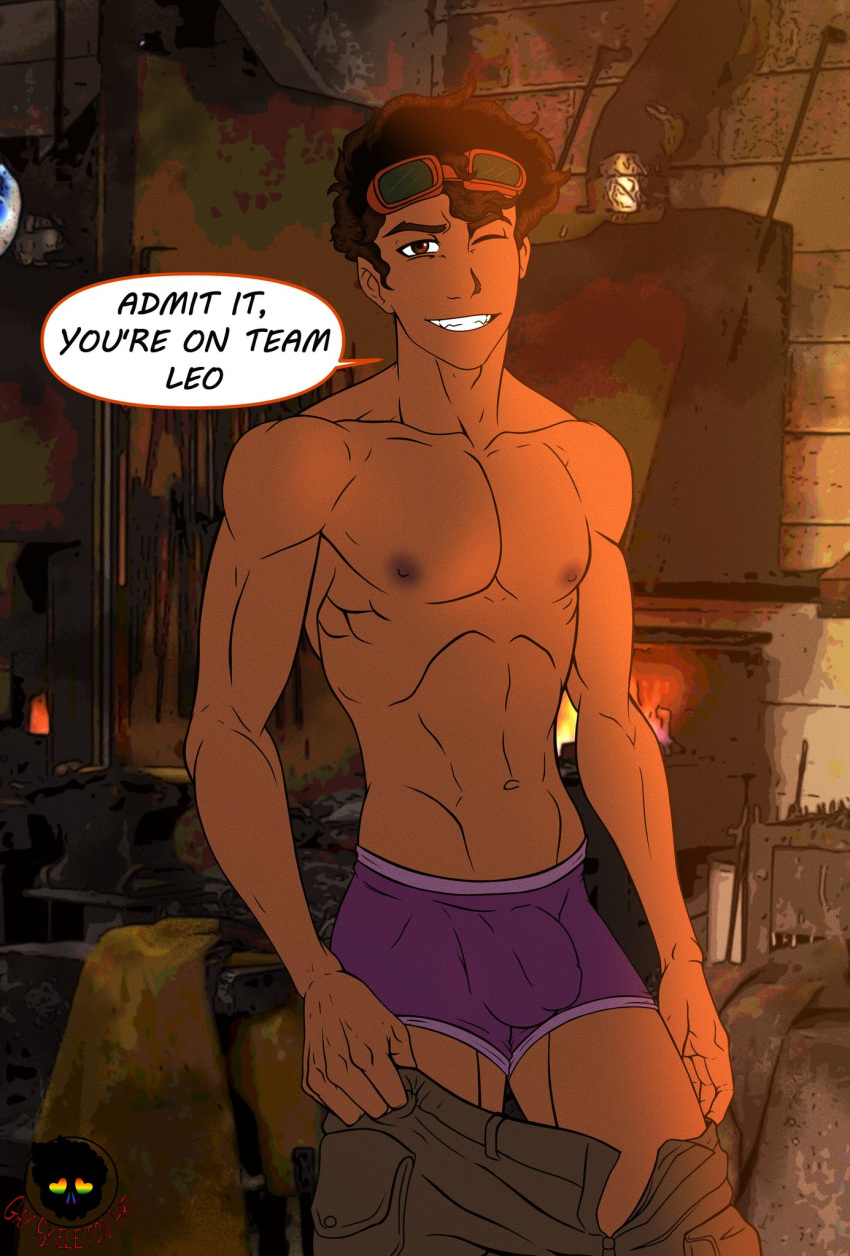 Rule 34 1boy Boxers Bulge Down Gayskeletonart Heroes Of Olympus 7548