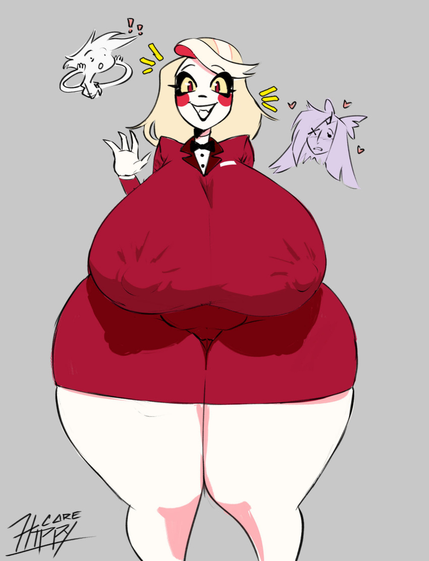 Rule 34 Angel Dust Hazbin Hotel Big Ass Big Breasts Breasts Bigger 9502