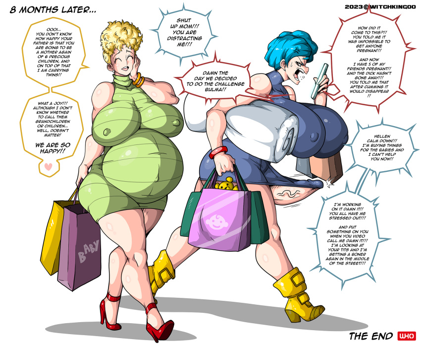 Rule 34 1futa 1girls Angry Angry Face Balls Blonde Hair Blue Eyes Blue Hair Bottomless Breasts