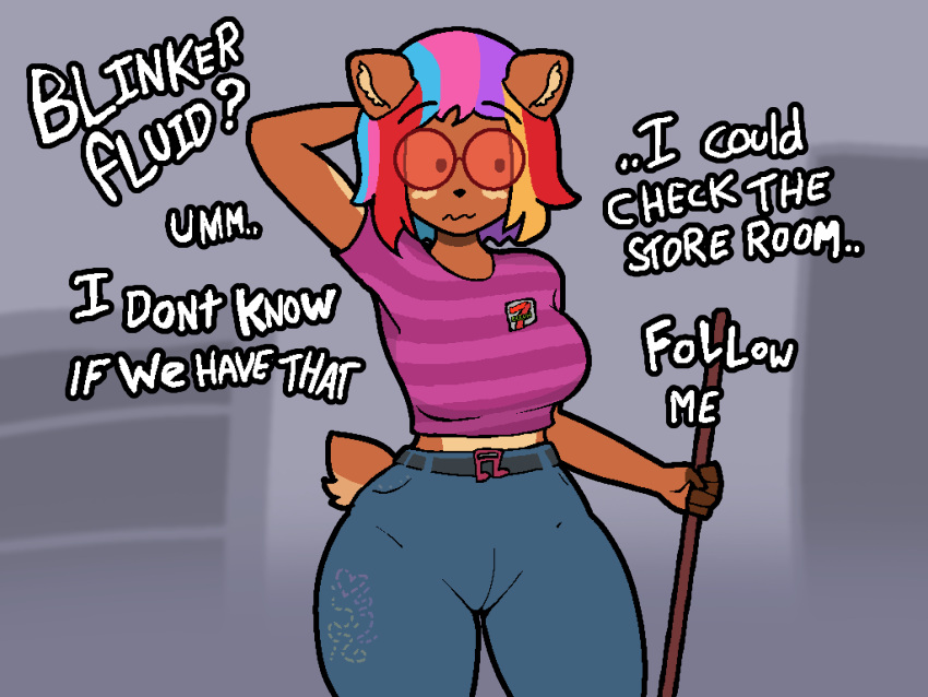 Rule 34 1girls Colorful Hair Deer Female Furry Glasses Imminent Sex Melody Nosurname Mop