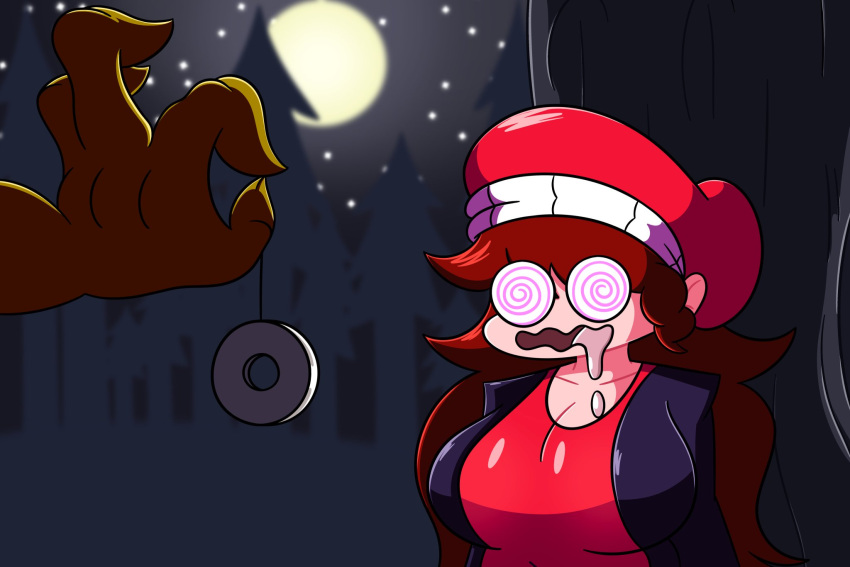 Rule 34 Big Breasts Brown Hair Clothed Drooling Female Friday Night