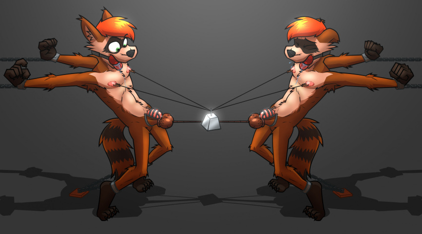 Rule 34 Anthro Ball Gag Balls Brother Lore Brothers Lore Chastity Cage Chastity Device
