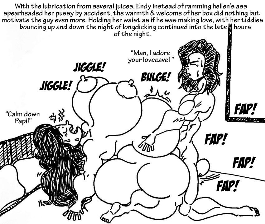 Rule 34 Bbw Big Breasts Big Penis Bouncy Streets Comic Chubby