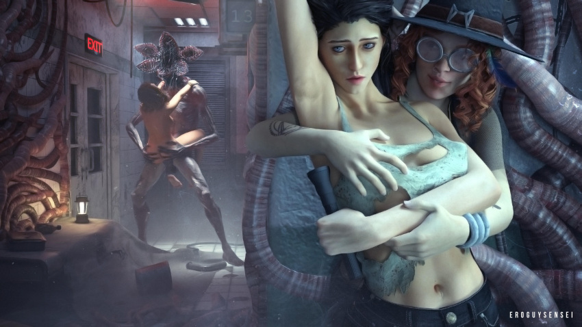 Rule 34 1boy 3d 3girls Being Watched Black Hair Breast Grab Breast 1815