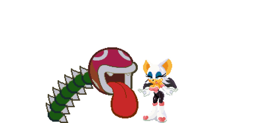 Rule 34 Animated Anthro Furry Lava Piranha Mario Series Paper Mario Piranha Plant Pixel Art