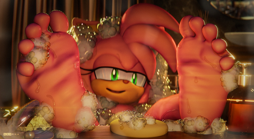Rule 34 3d Artwork 5 Toes 699mha Amy Rose Anthro Barefoot Bathing