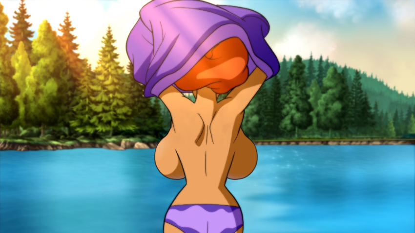Rule 34 1girls 2d Accurate Art Style Alternate Breast Size Armpits