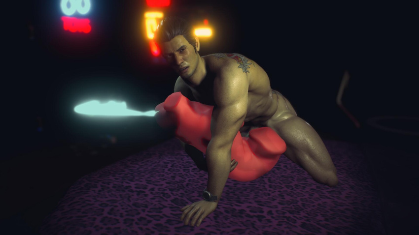 Rule 34 3d Bara Male Focus Male Only Masturbation Muscles Ryuu Ga
