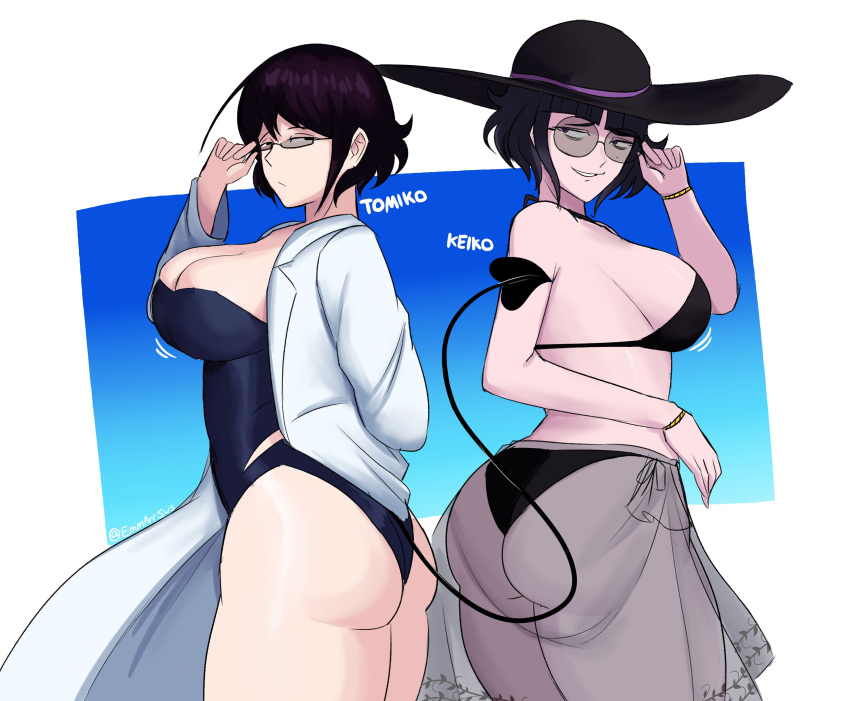 Rule 34 2girls Ass Big Ass Big Breasts Big Butt Bikini Breasts Butt 5136