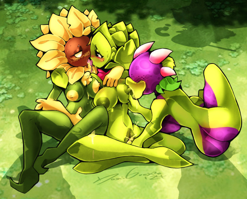 Rule 34 Alternate Version Available Big Breasts Chomper Pvz Chompzilla Pvz Collaboration