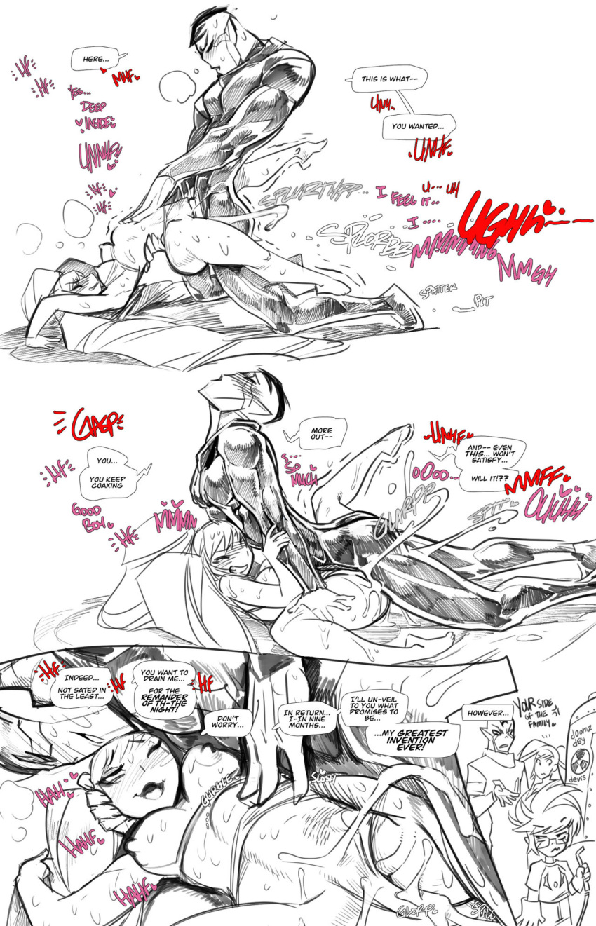 Rule 34 1boy 1boy1girl 1girls Big Penis Blush Comic Cum In Pussy 3659