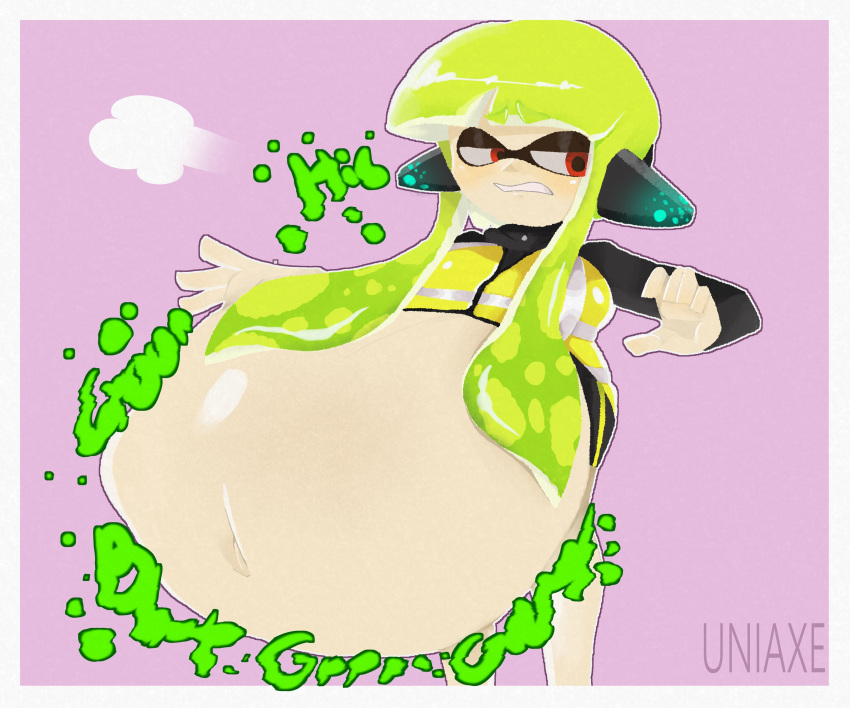 Rule 34 1girls Agent 3 Splatoon Ambiguous Prey Artist Name Belly Blush Digestion Digestion