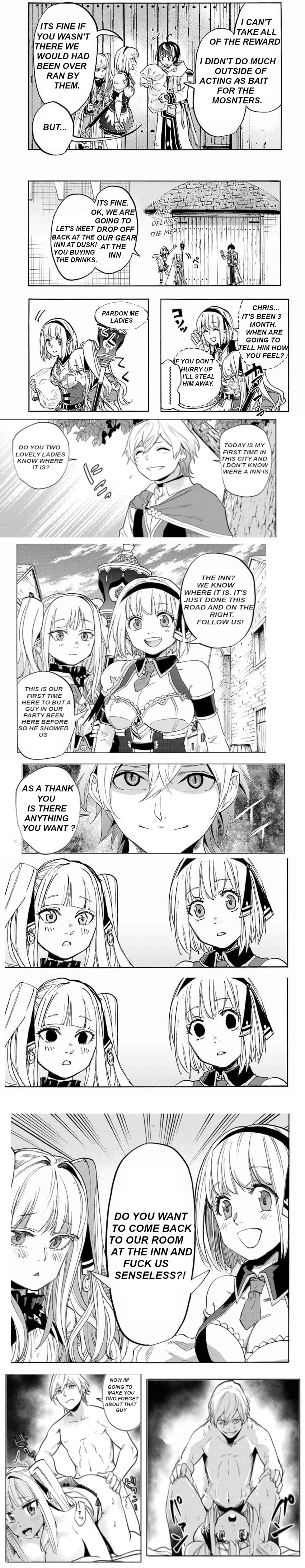 Rule 34 2girls A Warrior Exiled By The Hero And His Lover Controlled