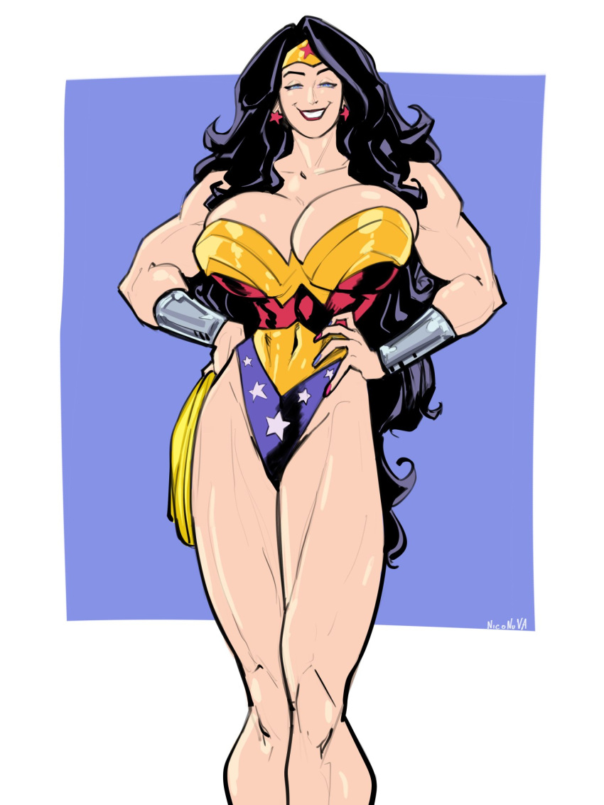 Rule 34 1girls Big Breasts Black Hair Dc Dc Comics Female Female Only