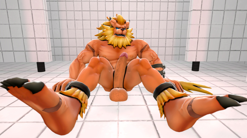 Rule 34 3d Artwork Anthro Balls Bandai Namco Digimon Digimon Species Digital Media