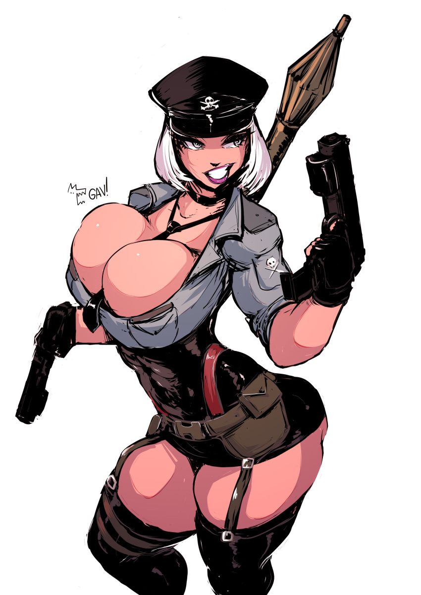 Rule 34 1girls Aleksandrgav Big Breasts Bob Cut Breasts Busty Capcom