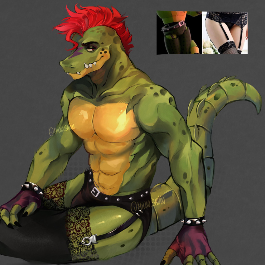 Rule 34 Abs Anthro Biceps Bulge Clothing Five Nights At Freddys Five