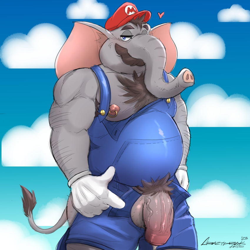 Rule 34 1boy Balls Bara Big Penis Chest Hair Crazydrak Elephant 2944