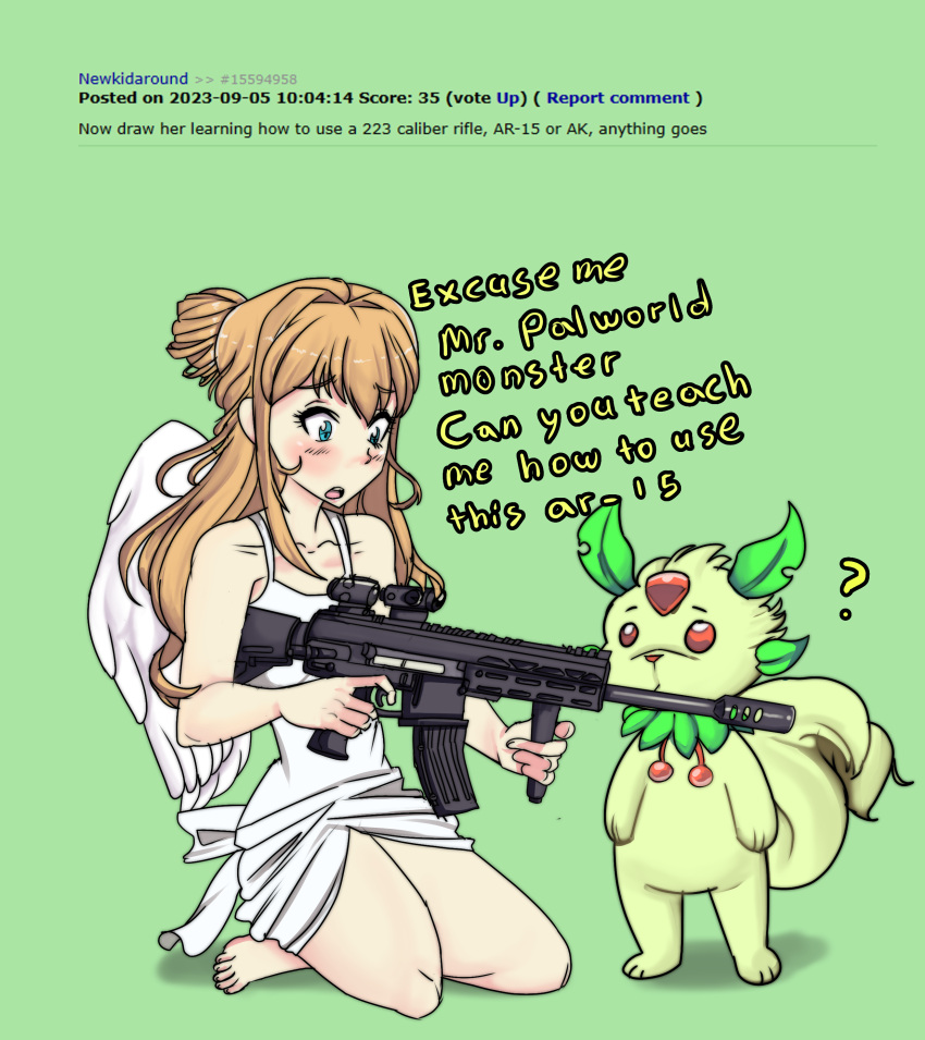 Rule 34 Ar 15 Gun Lifmunk Mr Sir 69 Pal Species Palworld Rule 34