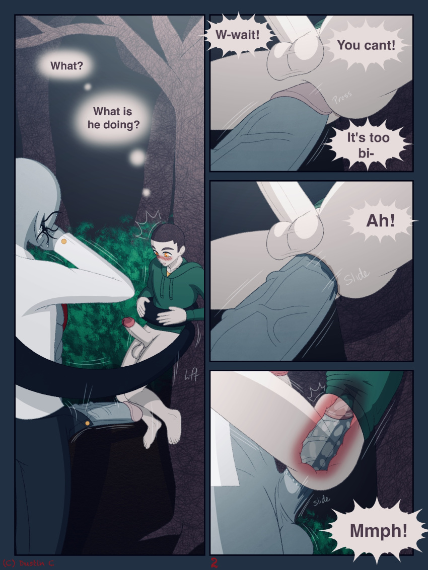 Rule 34 Anal Anal Insertion Anal Sex Ass Black Pants Black Tentacles Blush Brown Hair Comic