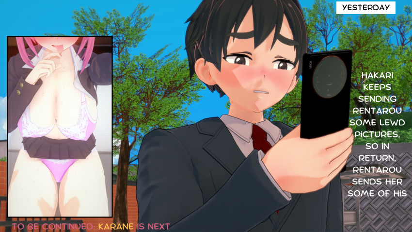 Rule 34 100 Kanojo 3d Aijou Rentarou Big Breasts Hanazono Hakari Kimi 6726