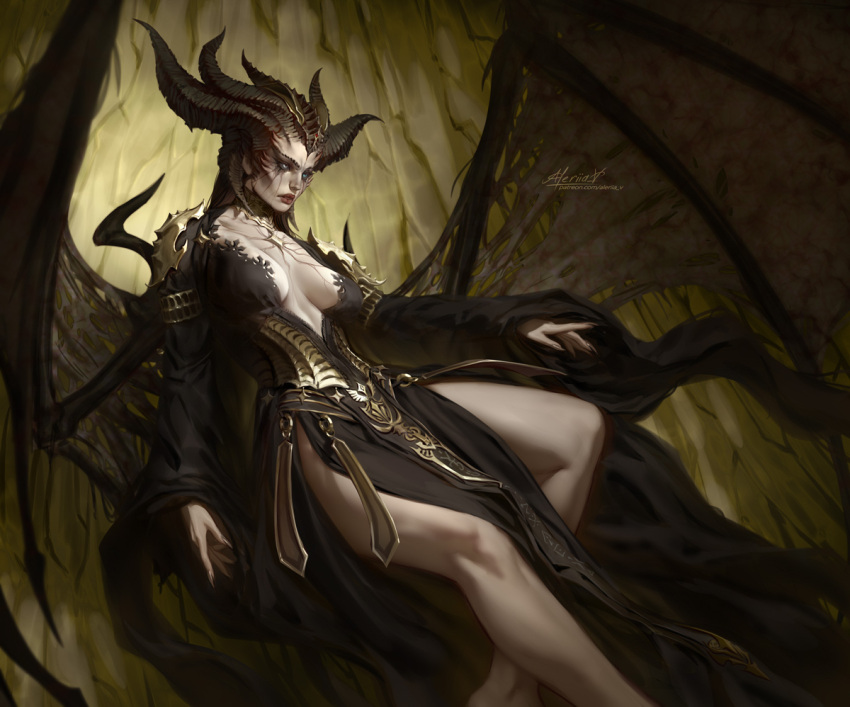 Rule 34 1girls Aleriia V Blizzard Entertainment Demon Demon Girl