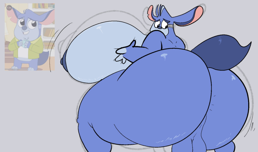 Rule 34 2023 Anthro Ass Balls Blue Body Breasts Chinchilla Chinchillid Chip Chilla Series