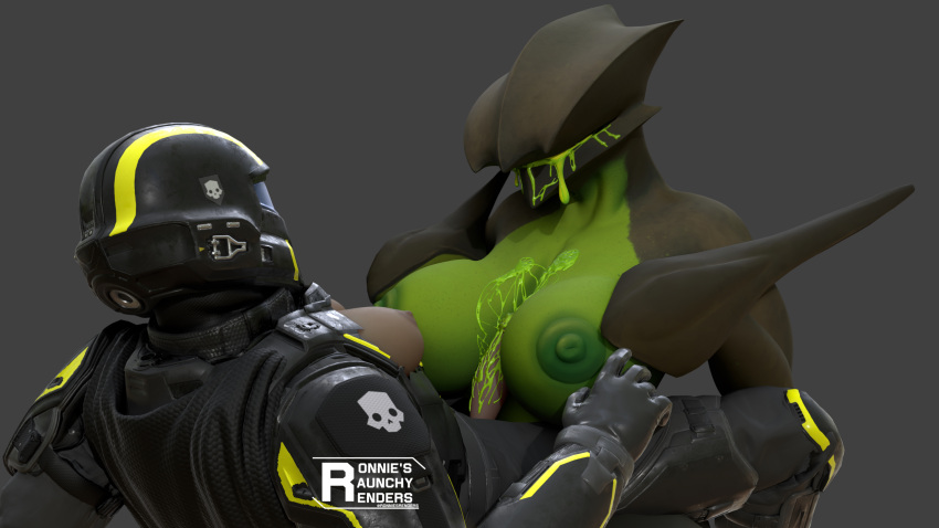 Rule 34 1futa 1girls Alien Anthro Arthropod Average Penis Belly Big Breasts Bile Titan Blender