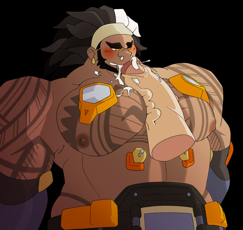 Rule 34 Bara Beard Big Penis Blowjob Blowjob Face Boner Chest Chest Tattoo Cock Cum Cum In