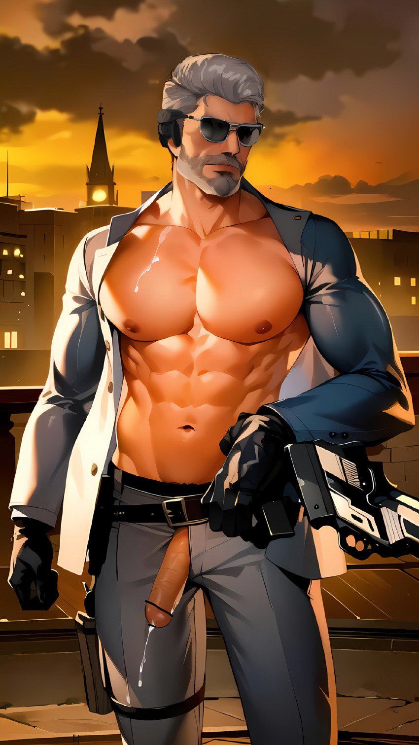 Rule 34 Abs Ai Generated Ai Penis Male Male Only Male Sexy Muscular Male Pecs Six Pack Tekken
