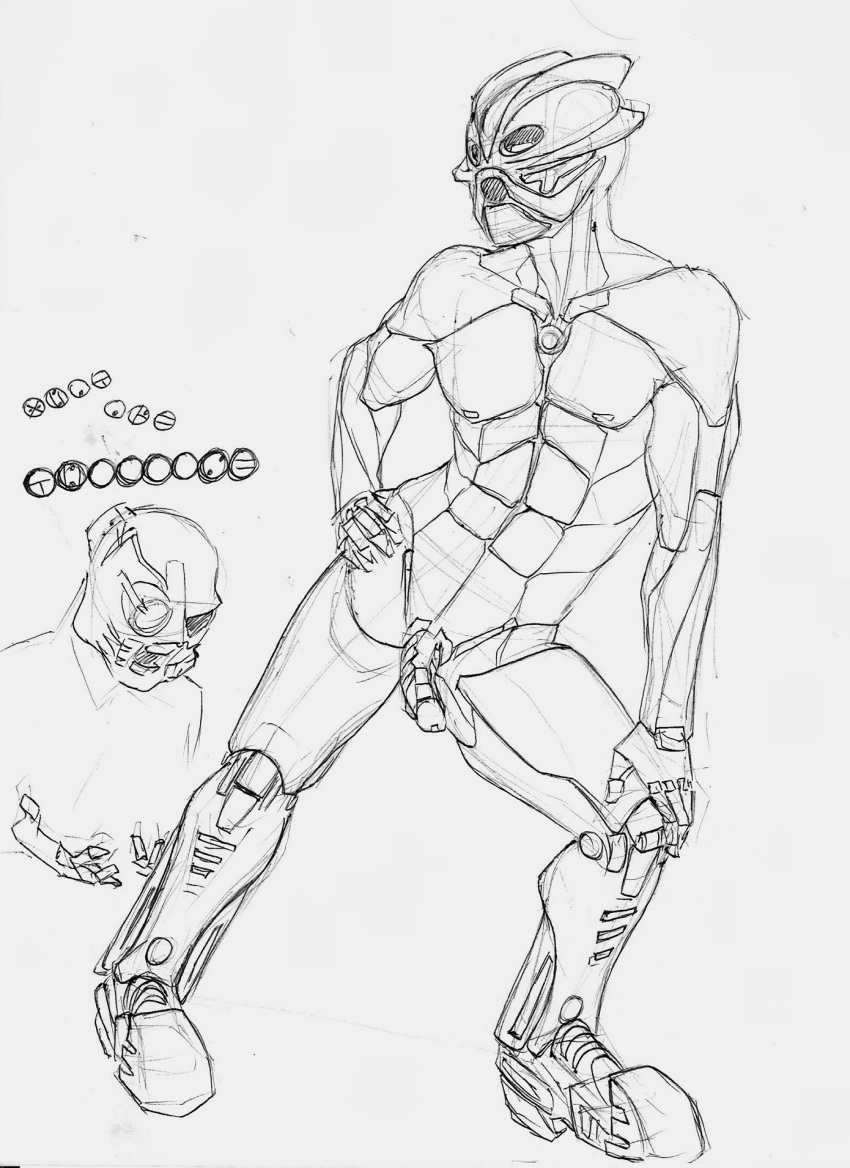Rule 34 Bionicle Demitsorou Erection Hand Hand On Hip Kopaka Lego