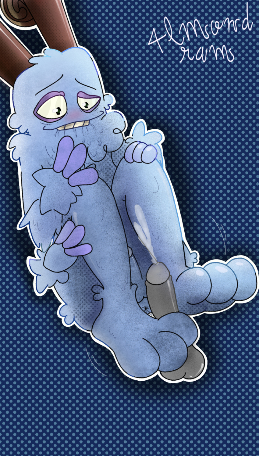 Rule 34 Blue Fur Bowgart Cum Foot Fetish Foot Play Footjob Horns Male 5396