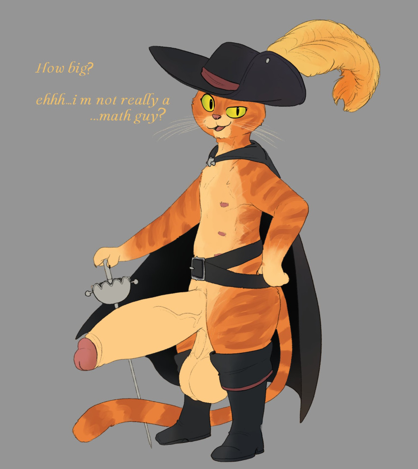 Rule 34 Anthro Anthro Only Balls Belt Big Balls Big Penis Boots Cape