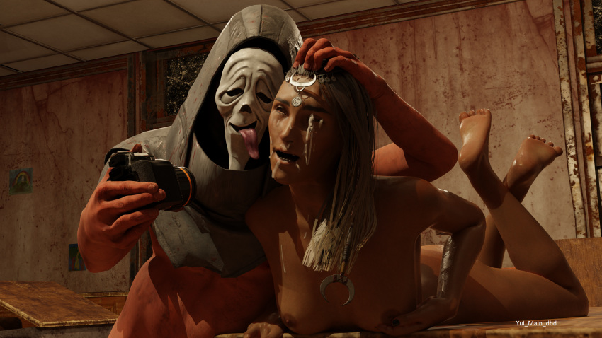 Rule 34 3d After Sex Breasts Crossover Cum Cum On Face Cumshot Dbd Dead By Daylight Facial