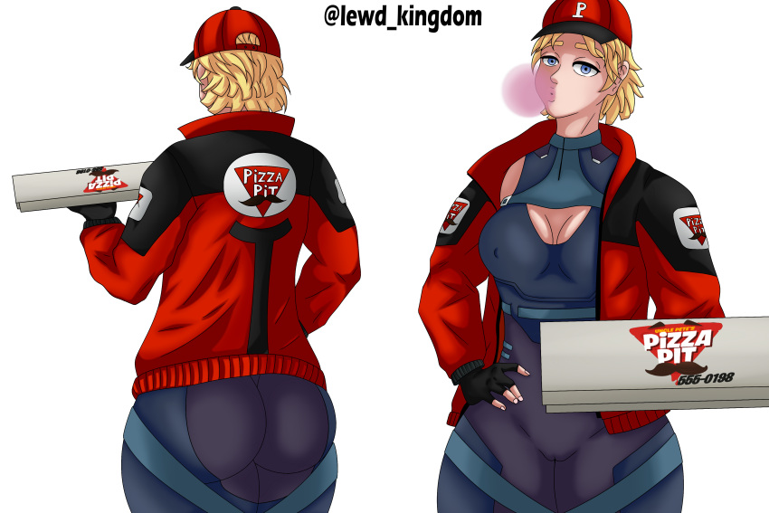 Rule 34 1girls 2d 2d Artwork 2d Artwork Big Ass Big Butt Blonde Hair Bodysuit Bubble Gum