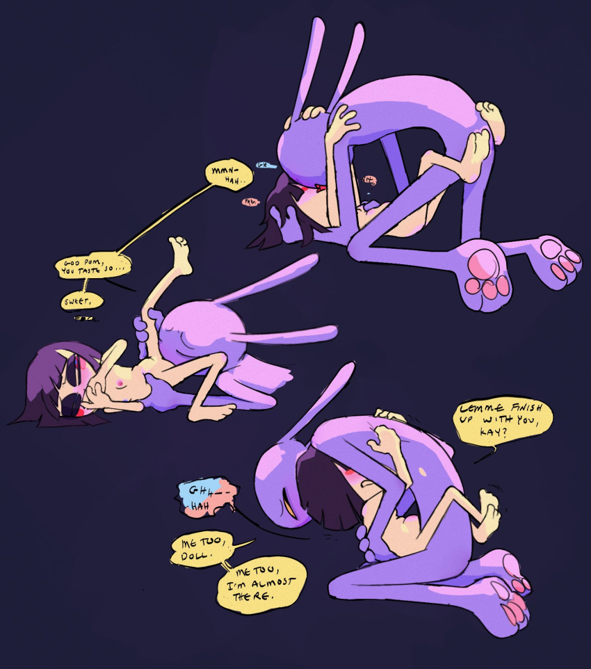 Rule 34 Bunnyjesters Cunnilingus Female Glitch Productions Gooseworx 1409