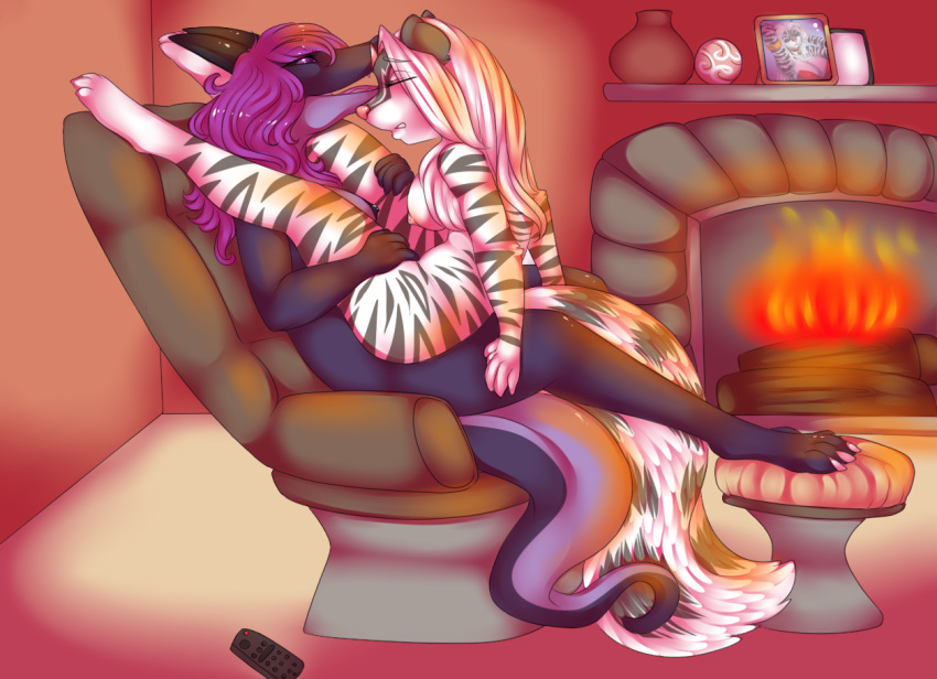 Rule 34 Aria Breasts Closed Eyes Conceitedcorgi Dragon Female Fire