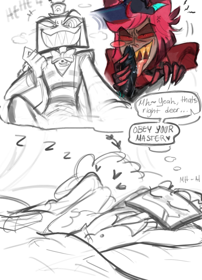 Rule 34 2024 2d Alastor Hazbin Hotel Antlers Artist Request Deer 0498