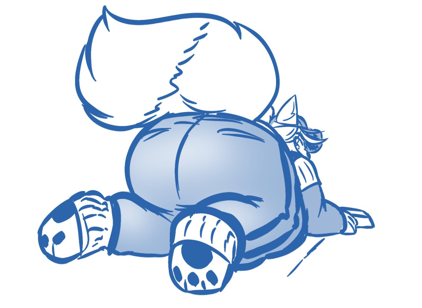 Rule 34 Anthro Anthro Only Big Ass Bubble Butt Female Furry Huge Ass 4939