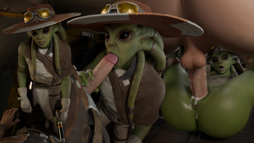 Rule 34 1boy 1girls 3d Alien Blowjob Caij Vanda Cum Cum In Pussy Cum 7724