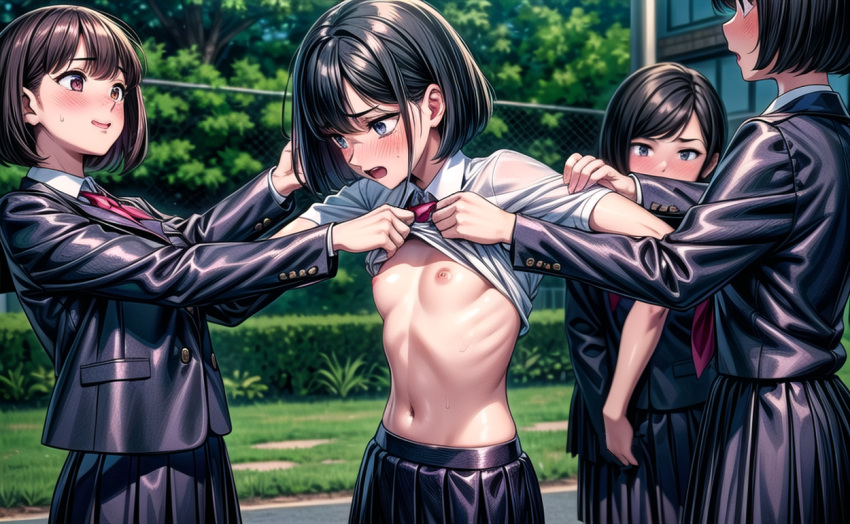 Rule 34 Ai Generated Blush Breasts Bullying Clothes Stolen Clothes