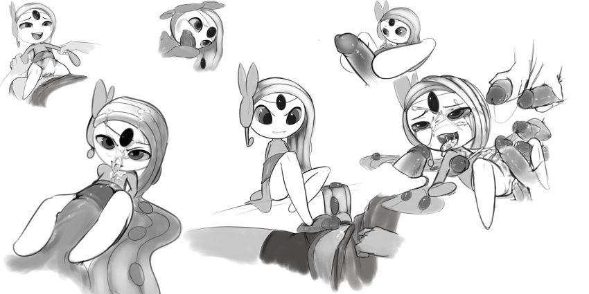Rule 34 Female Male Meloetta Monochrome Multiple Males Pokemon Sex